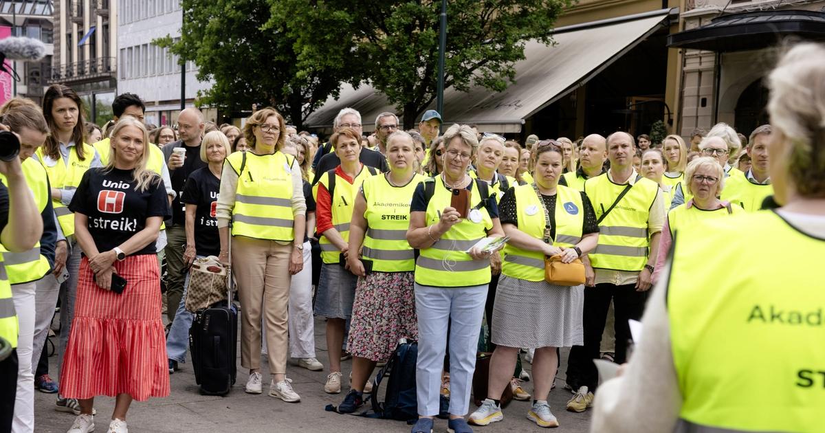 Unio sendte 1736 nye ut i streik | Klassekampen