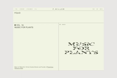 F.Miller | 1/1 Studio