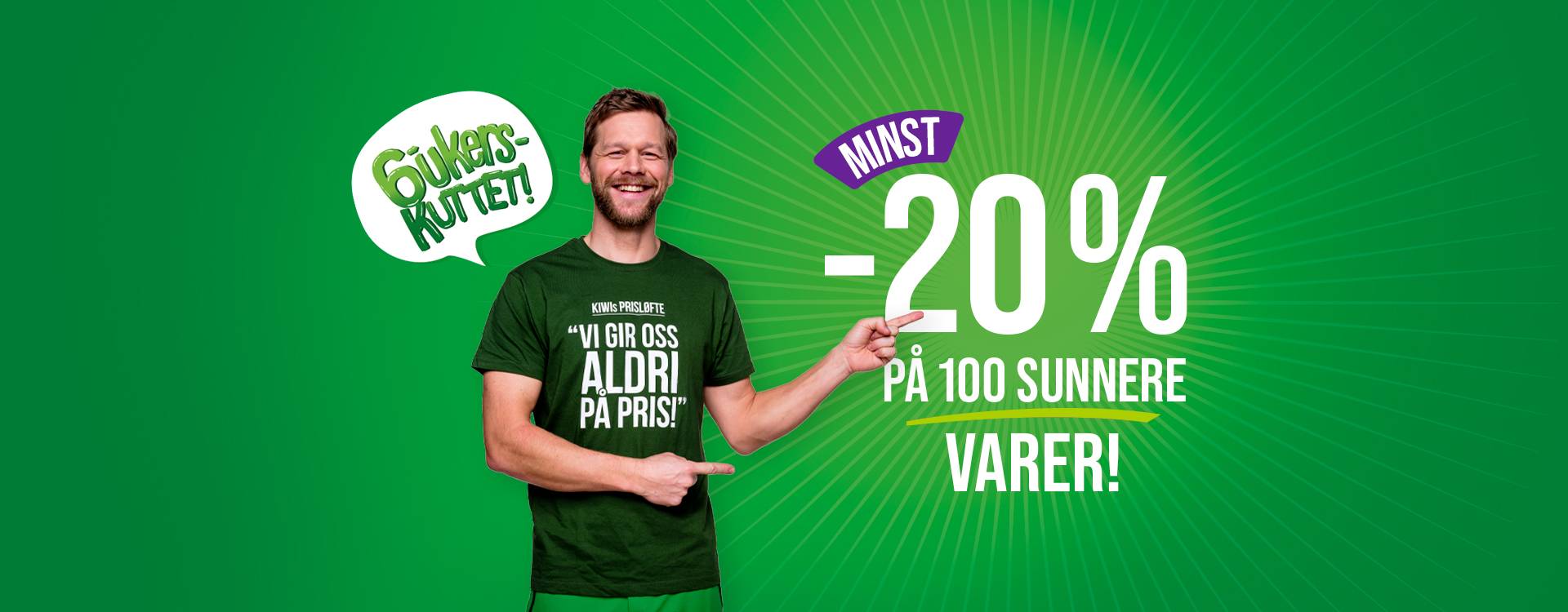 Priskutt på 100 sunnere varer | KIWI