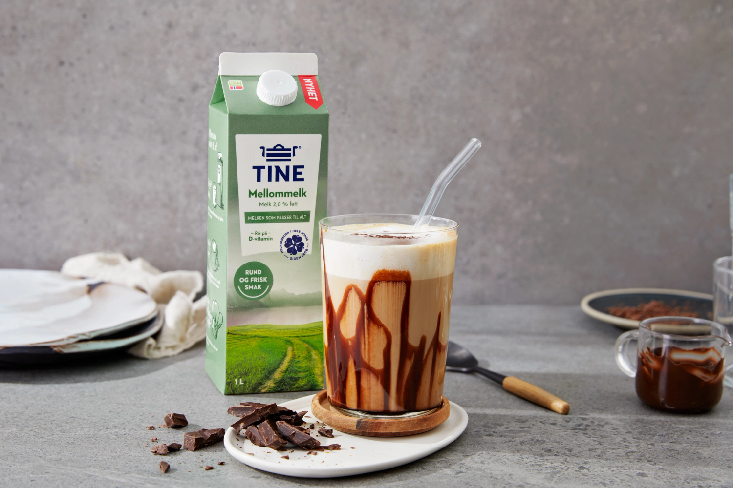 Slik bruker du nyheten Mellommelk | KIWI