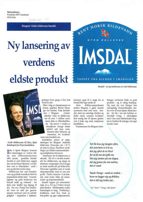 30 år siden Imsdal ble lansert | KIWI