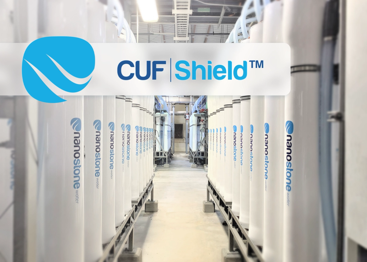 Nanostone Water präsentiert CUF|Shield™, rebranded das CM-151 zur ...