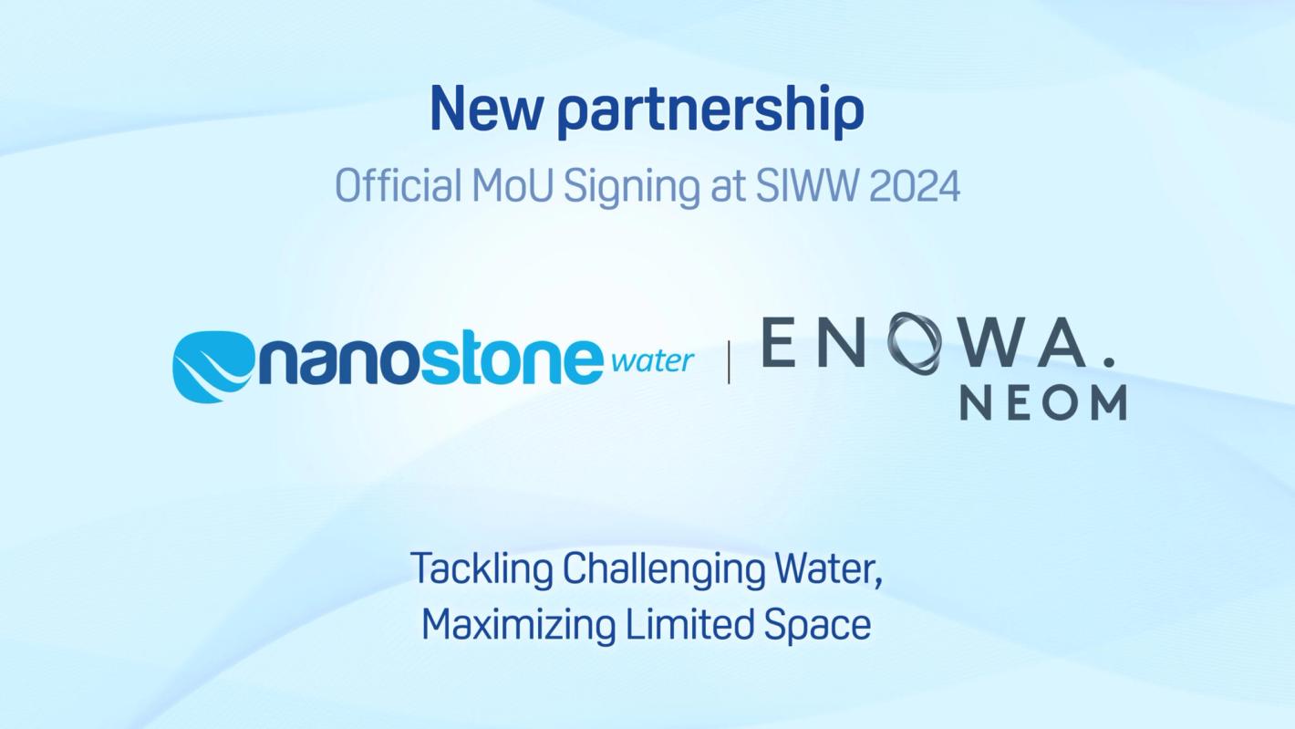 ENOWA and Nanostone Water, Inc. to Sign Memorandum of Understanding at ...