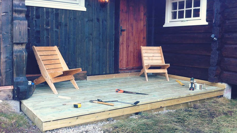 Legge platting i hagen selv - Krogsveen