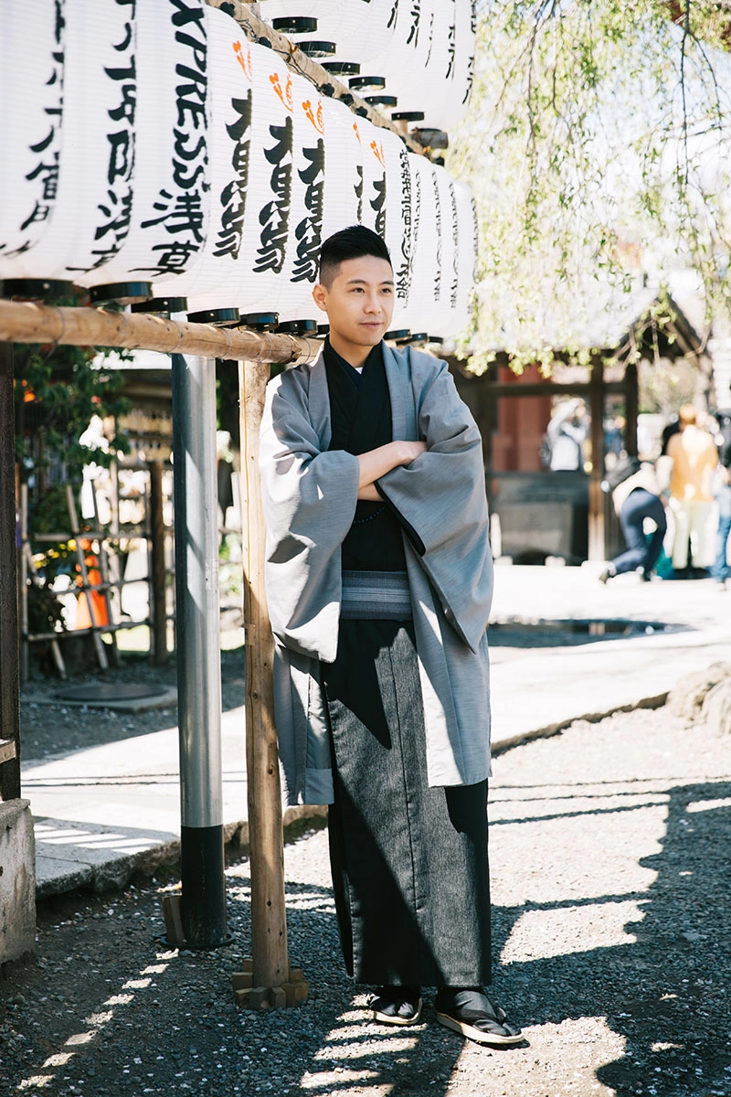 Premier Men Kimono Plan | Kyoto Kimono Rental Shop MIYABI