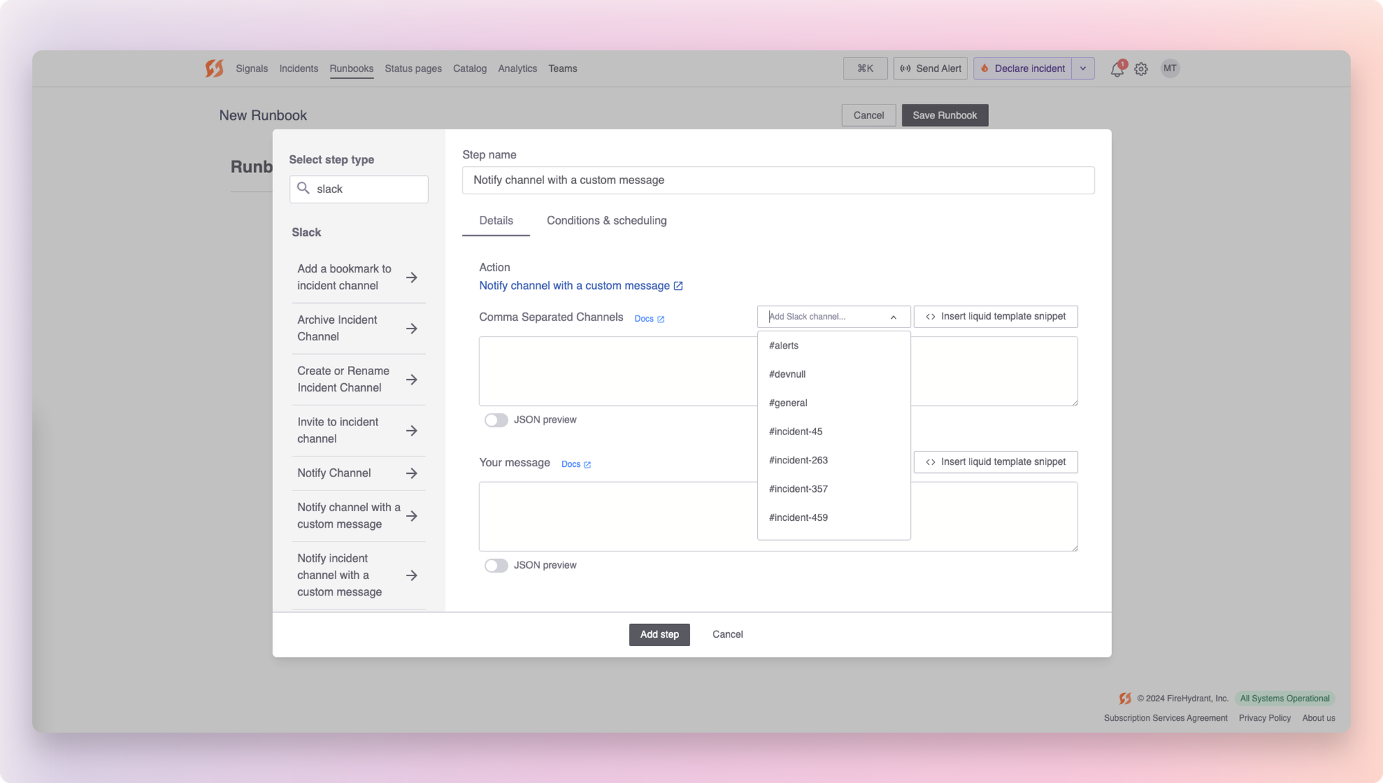 Slack Channels, Onboarding Updates, and More! | FireHydrant