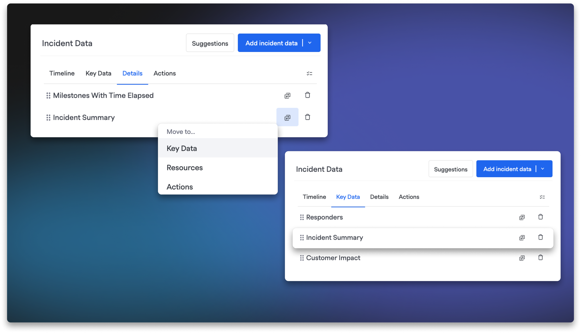 Organize Retrospective Template Tabs, Improved Retrospective PDF Export ...