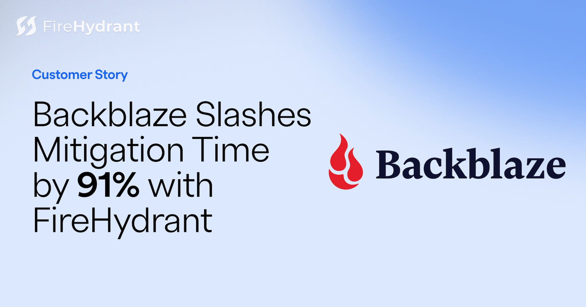 How Backblaze Slashed Mitigation Time by 91% with FireHydrant | FireHydrant