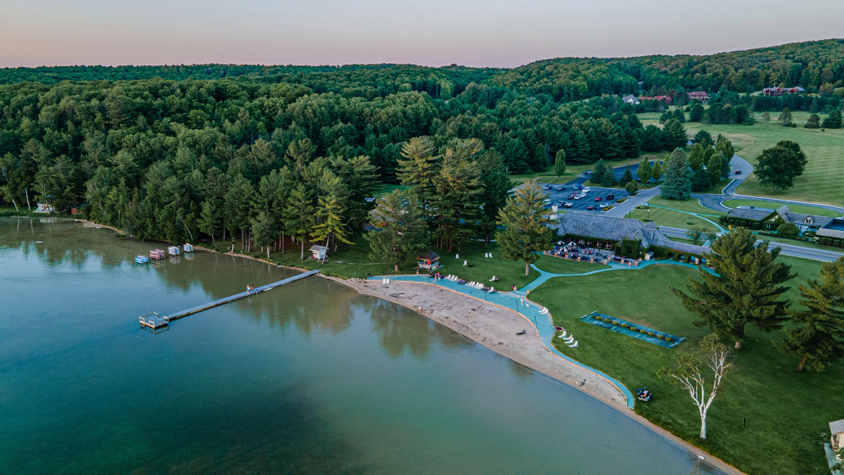 Beach at Deer Lake | Boyne Mountain