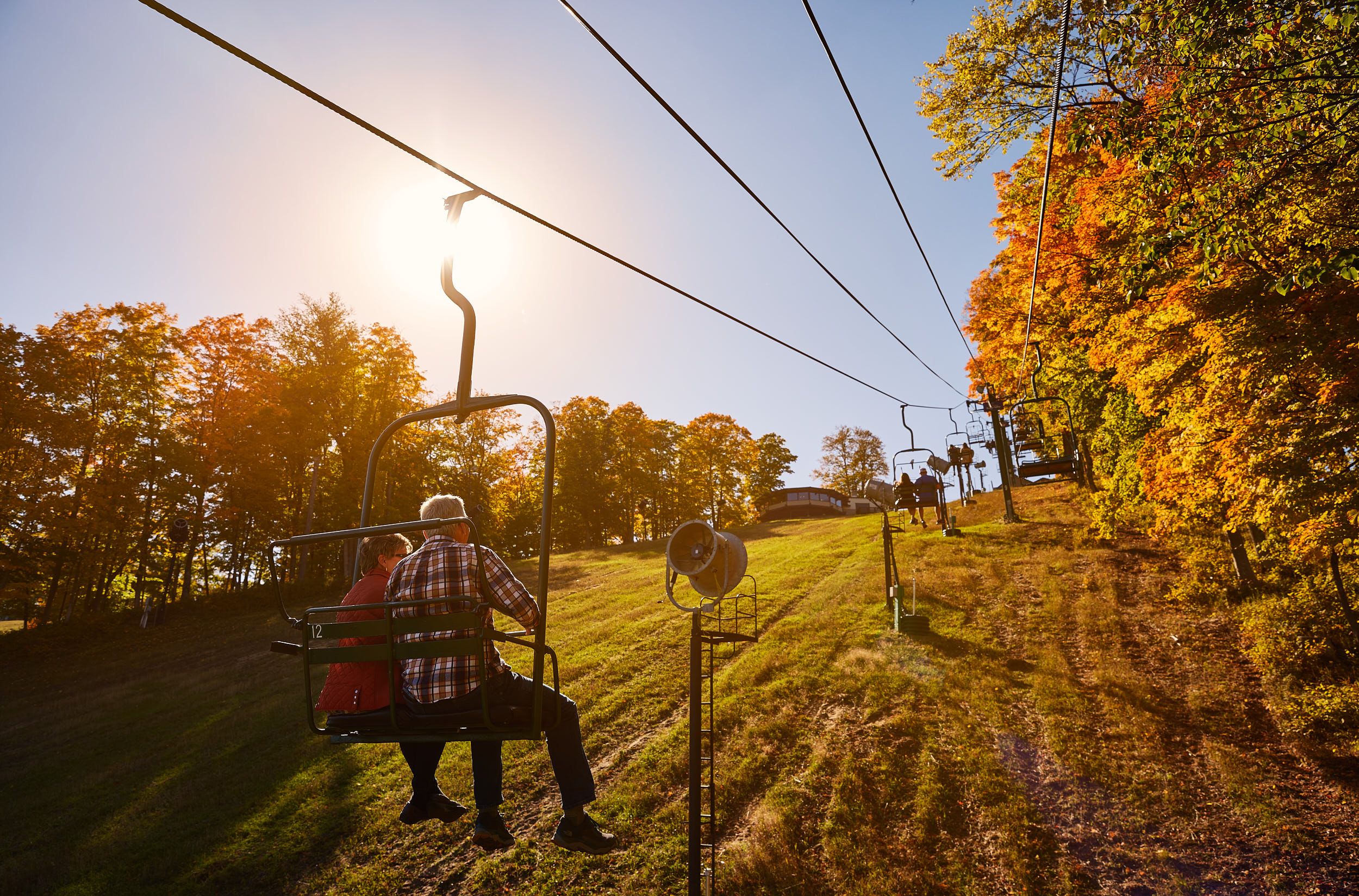 SkyBridge Michigan | Timber Tower Suspension Bridge | Boyne Mountain