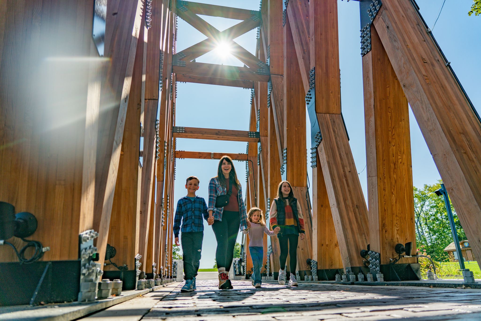 SkyBridge Michigan | Timber Tower Suspension Bridge | Boyne Mountain