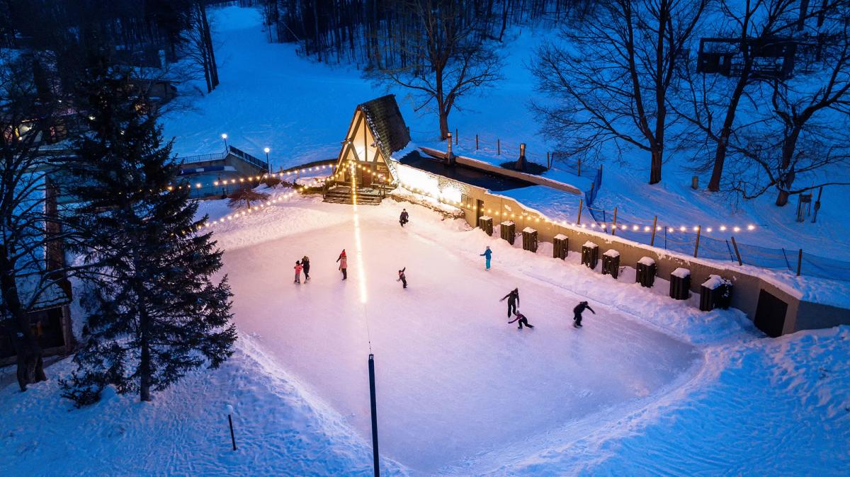 Winter Ice Skating | Boyne Mountain