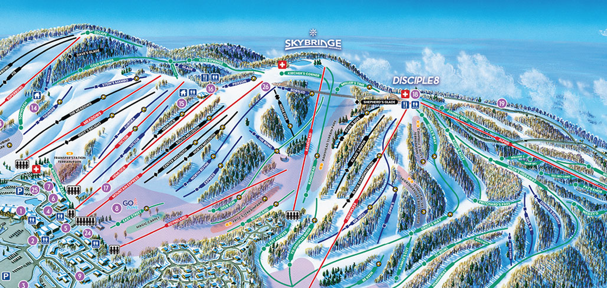 Interactive Mountain Trail Maps & Resort Navigation Guides | Boyne Mountain