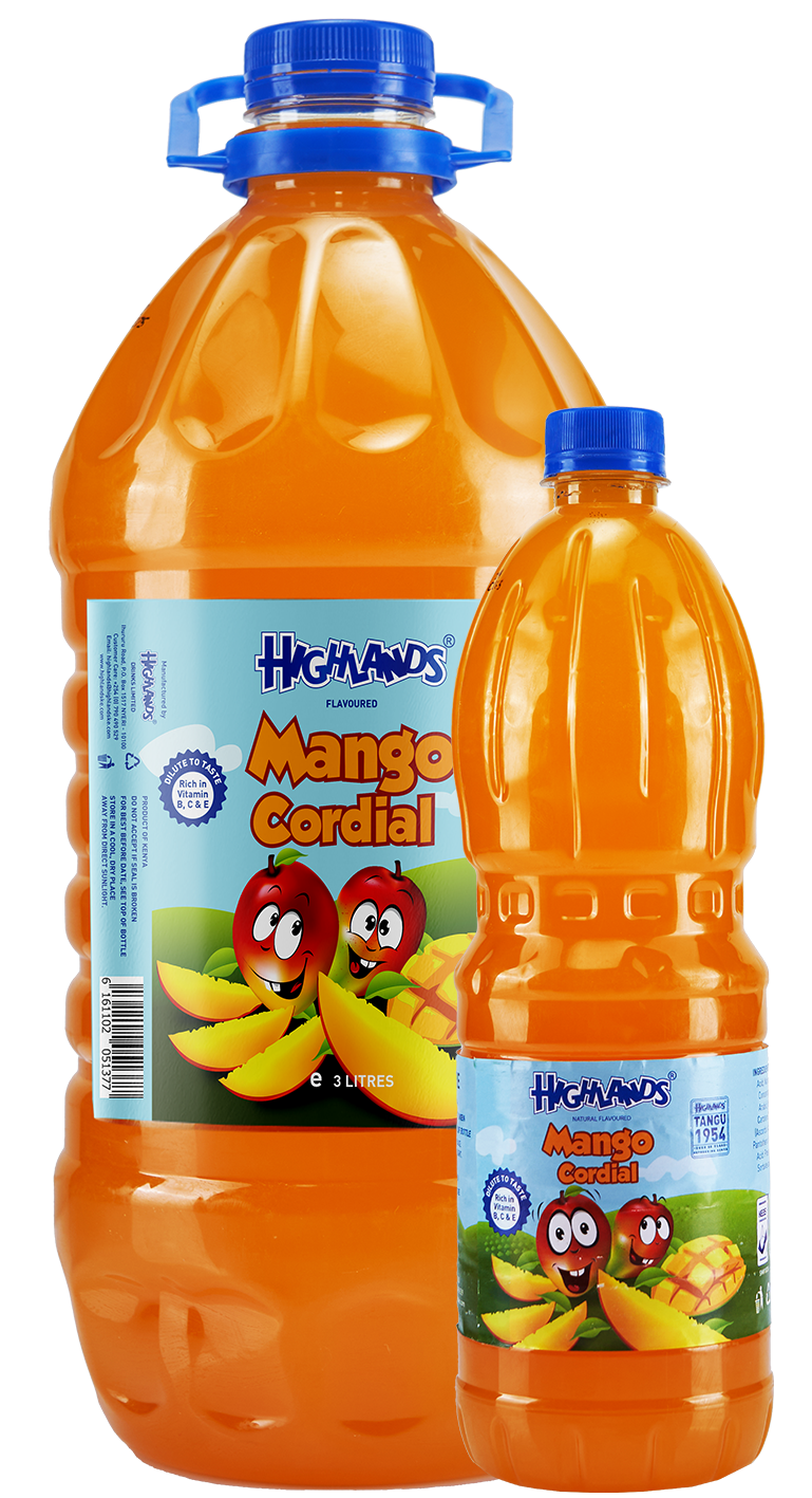 Mango Cordial - Highlands Cordials