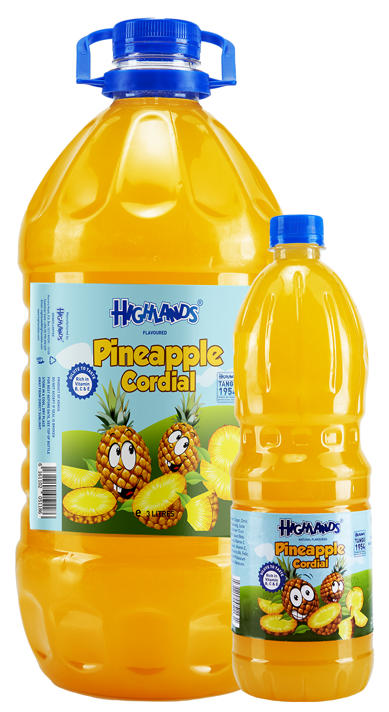 Pineapple Cordial - Highlands Cordials