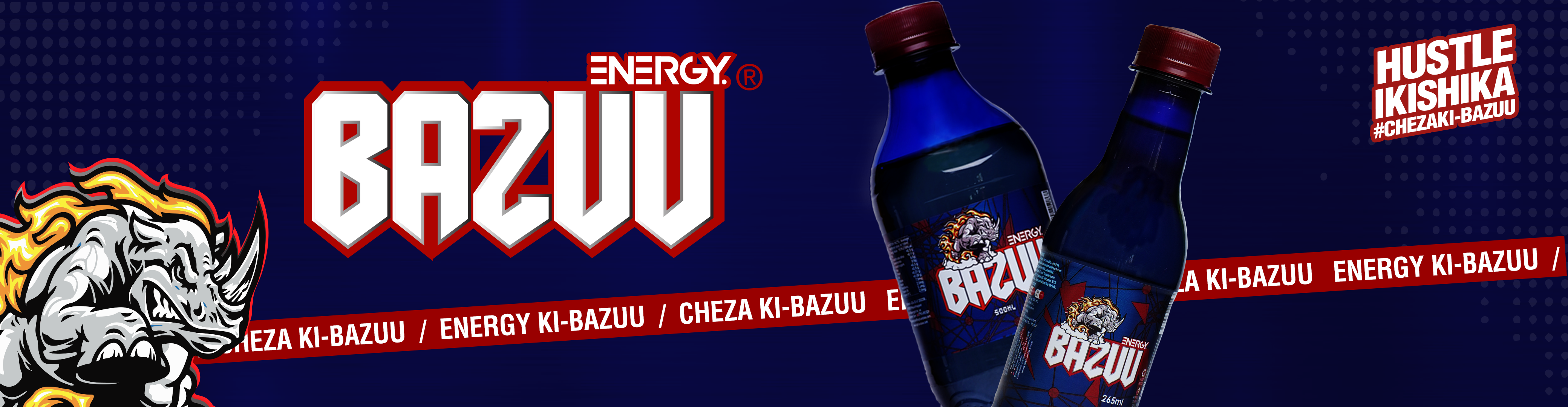 Bazuu Energy Drink: Cheza Ki-Bazuu! - Products