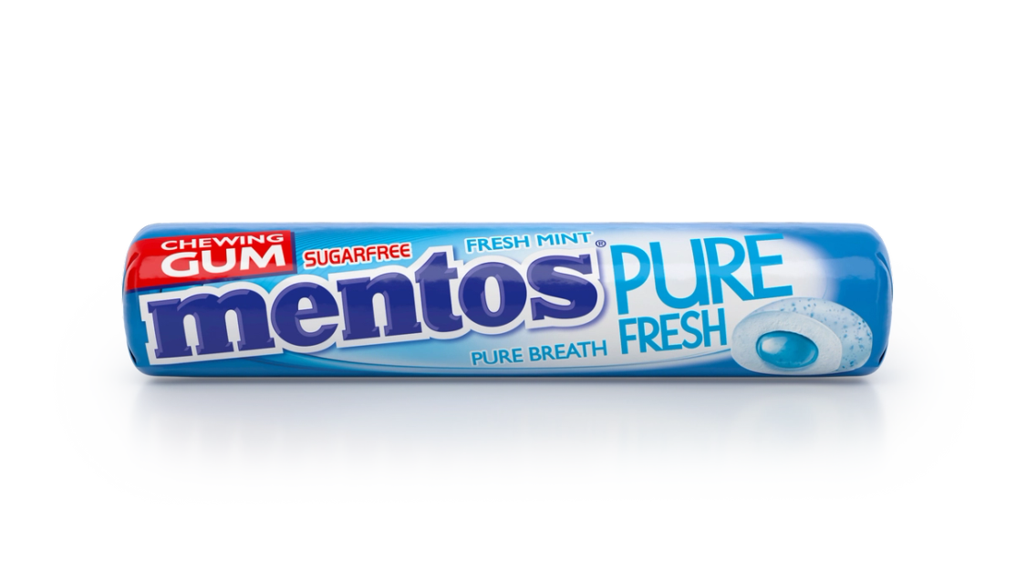 Mentos Gum Pure Fresh Freshmint 9p | Mentos Arabia