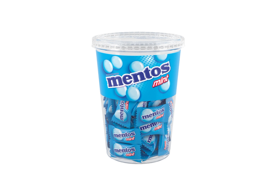Mentos Candy Mint 200 piece jar | Mentos Arabia
