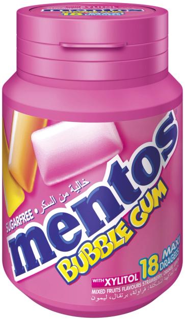 Mentos Gum Bubble Gum 18p | Mentos Arabia