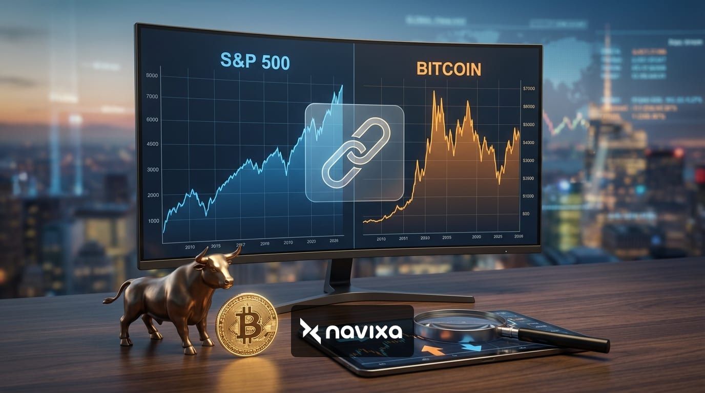 Navixa | SP500 vs. Bitcoin: Step-by-Step Correlation Trading Guide