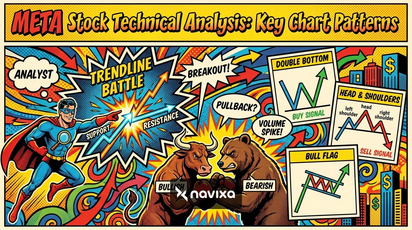 Navixa | META Stock Technical Analysis: Key Chart Patterns