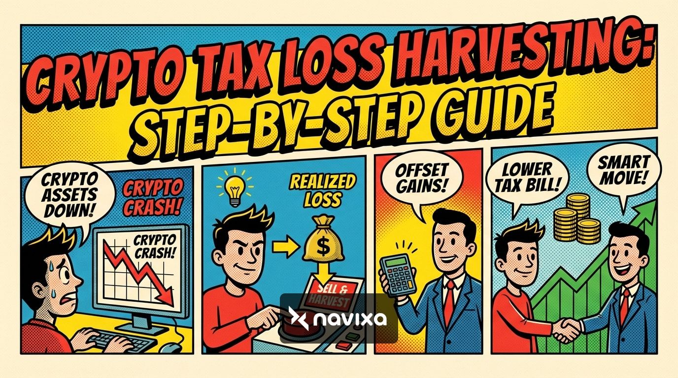 Navixa | Crypto Tax Loss Harvesting: Step-by-Step Guide