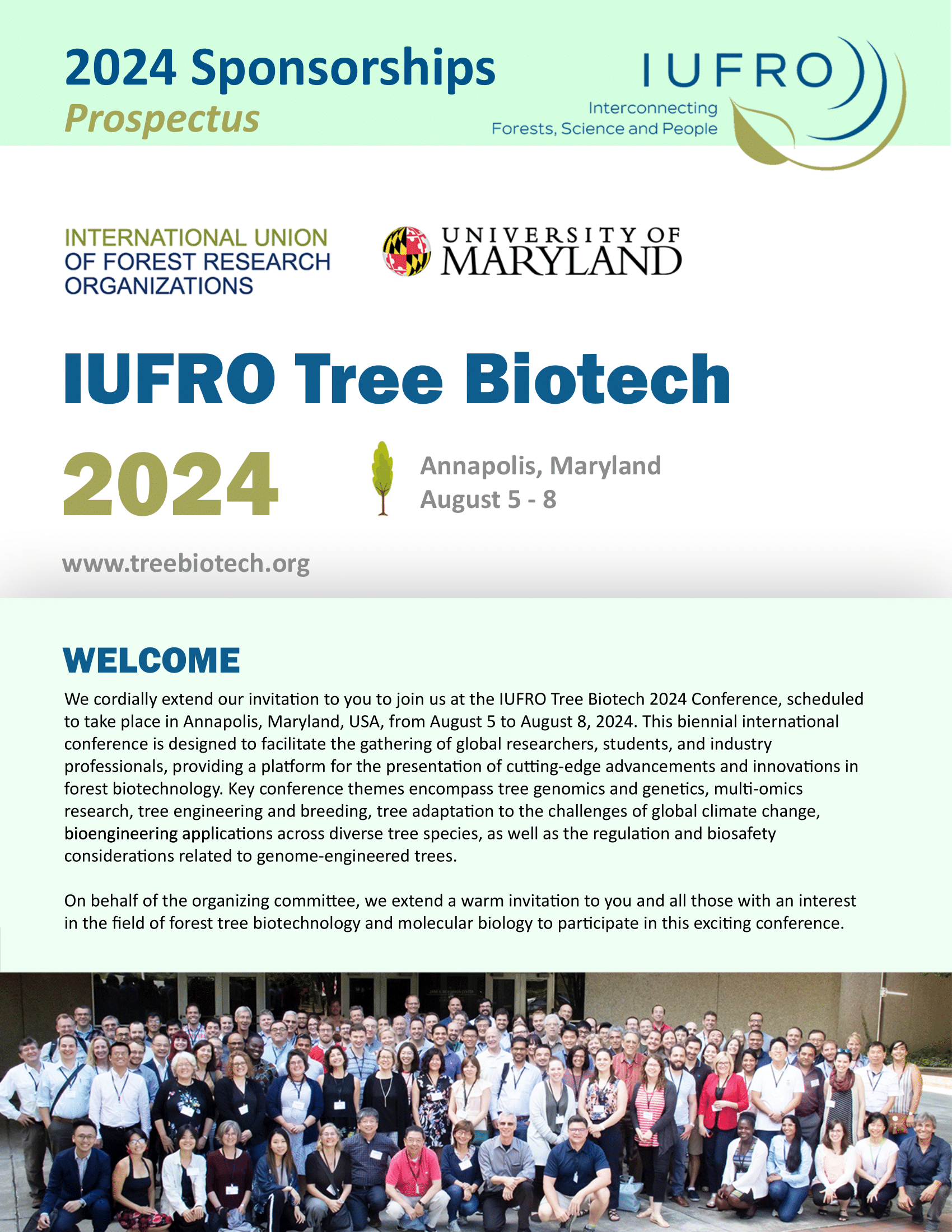 Sponsorship — IUFRO Tree Biotech 2024