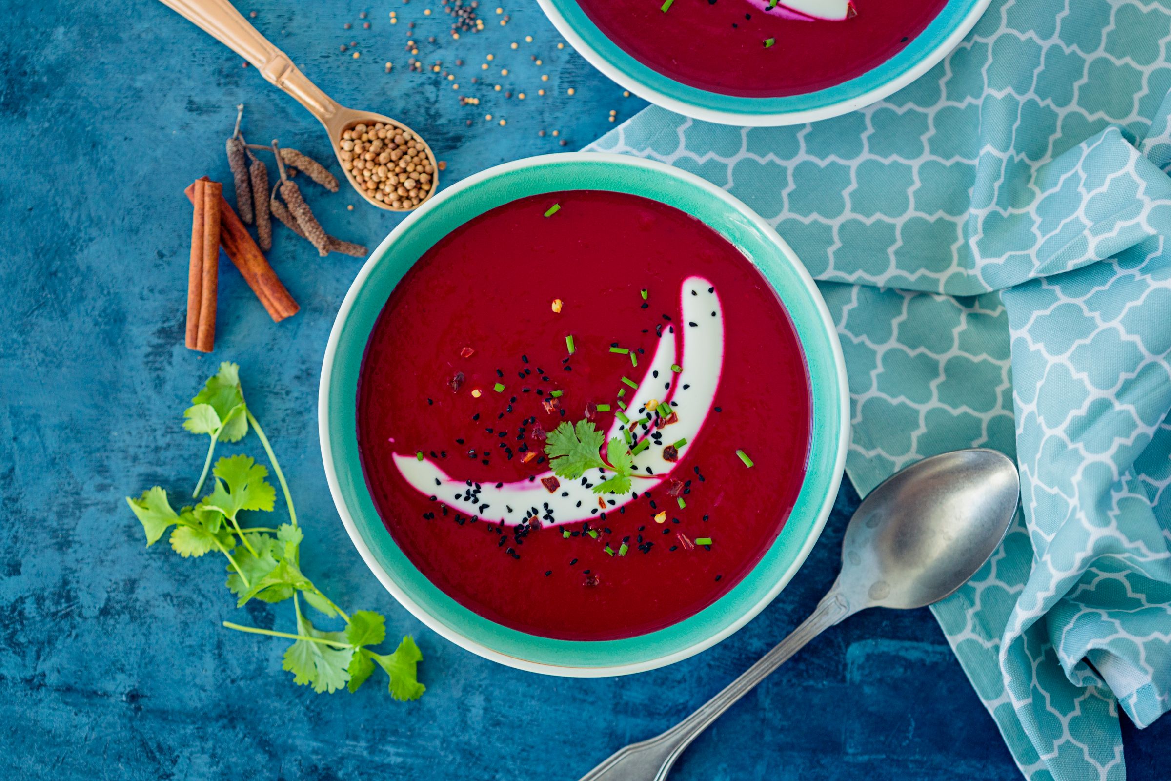Beetroot & Reinette Apple Soup - Cocoon Cooks