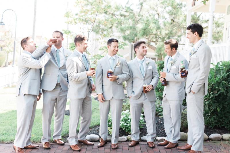 Cement Gray Suit by Jennifer Larsen Photography | Generation Tux Gallery