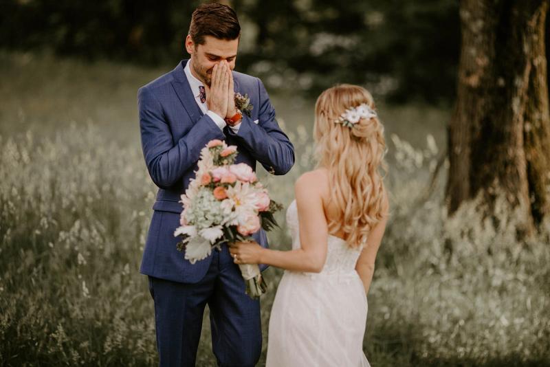 Mystic Blue Suit by Sarah Brookhart Photography | Generation Tux Gallery