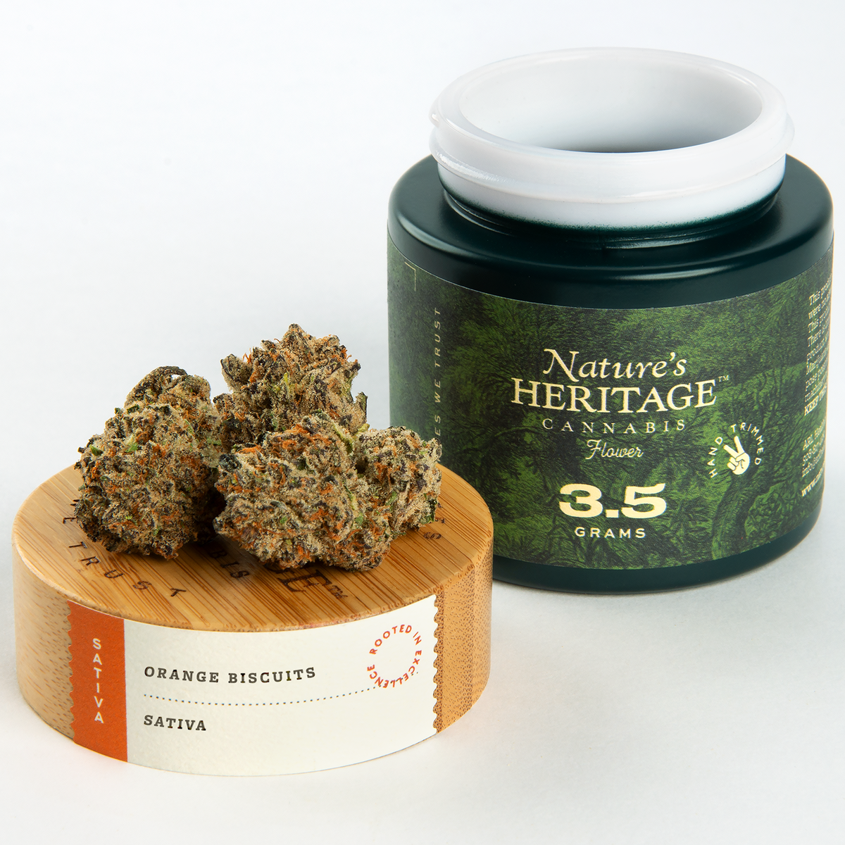 ORANGE BISCUITS Cultivated by Nature's Heritage