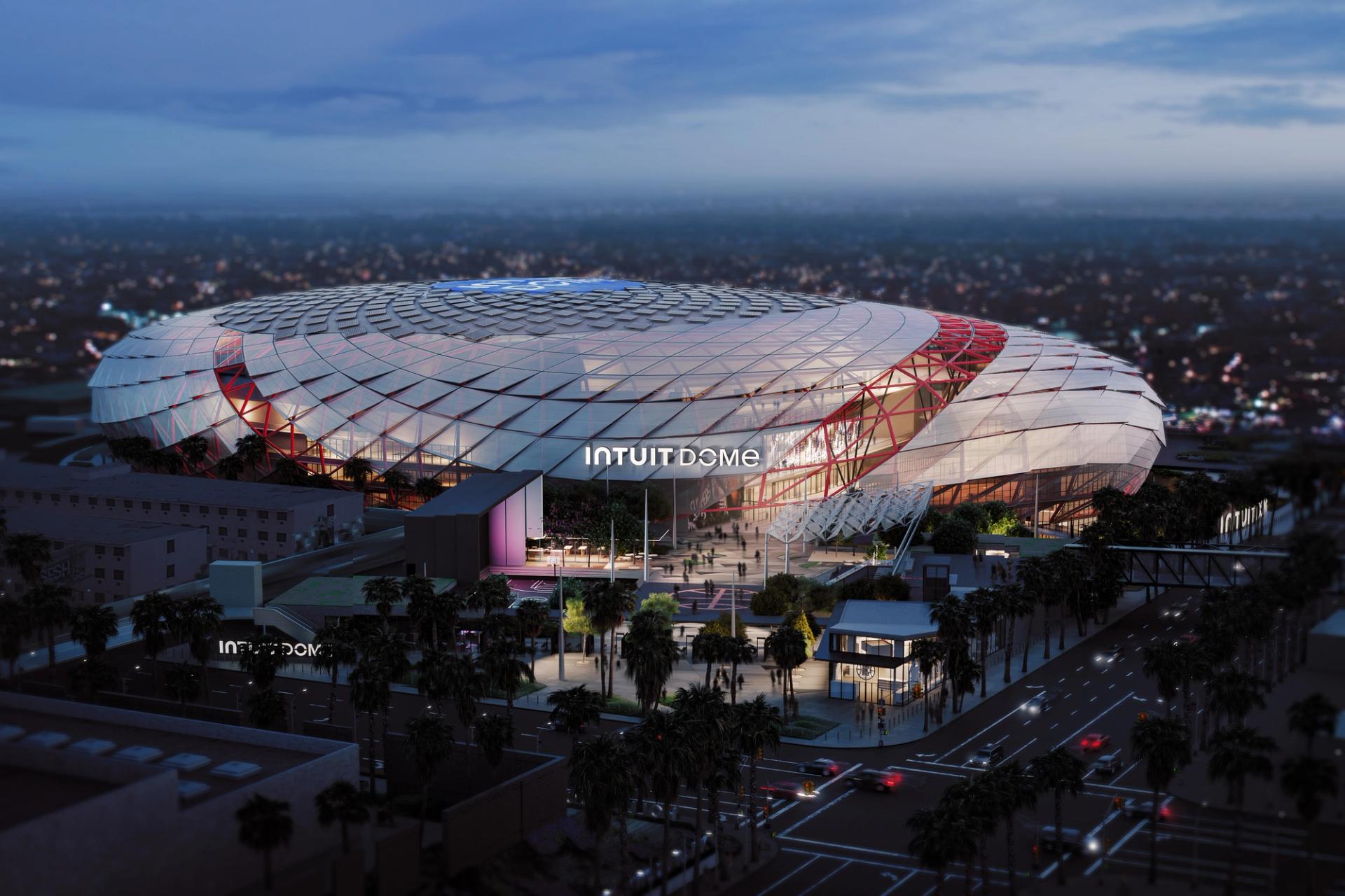 The Intuit Dome – a new home for an iconic LA team. – Hayes Davidson
