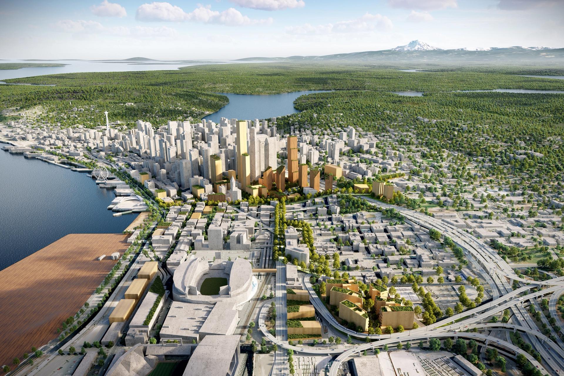An early-stage illustrative concept to support a revitalised Seattle ...