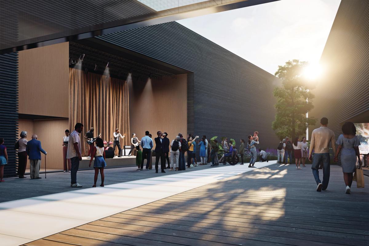 A sustainable national pavilion for the world’s biggest trade fair ...