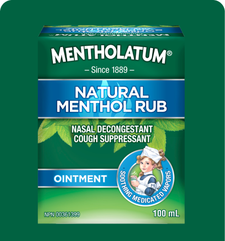 Mentholatum® Natural Menthol Rub