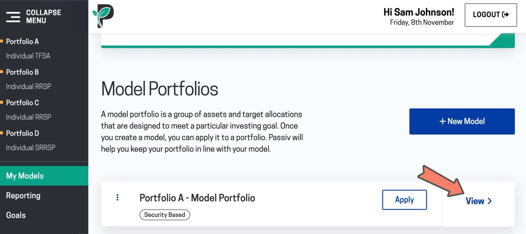 How to Set Up Your Model Portfolio on Passiv | Passiv