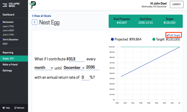 How to Set Up Goals and Track Your Progress | Passiv