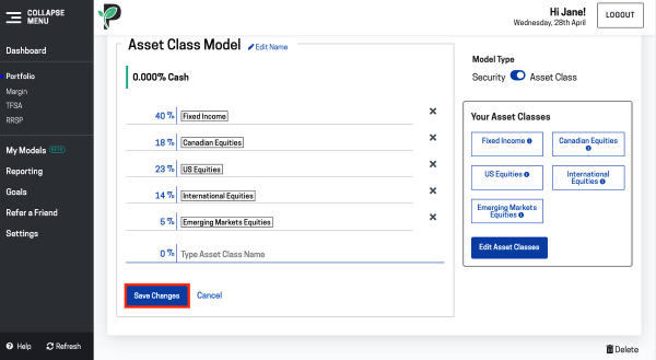 How to Use Asset Classes Models? | Passiv