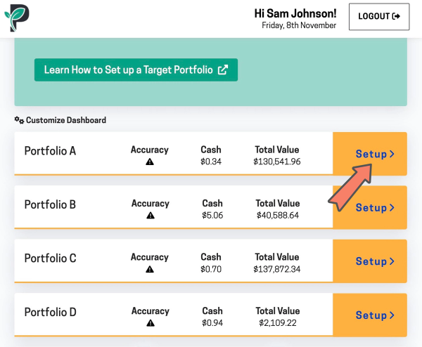 How to Set Up Your Model Portfolio on Passiv | Passiv