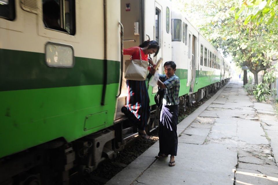 One of the World’s Most Photogenic Train Journeys; The Yangon Circular ...