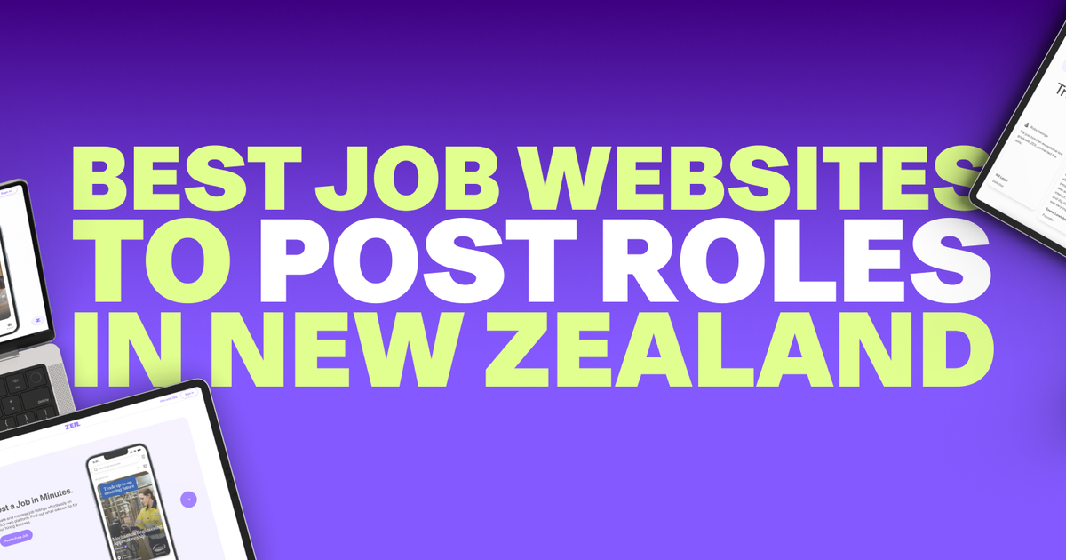 Best Job Websites in New Zealand for SMEs