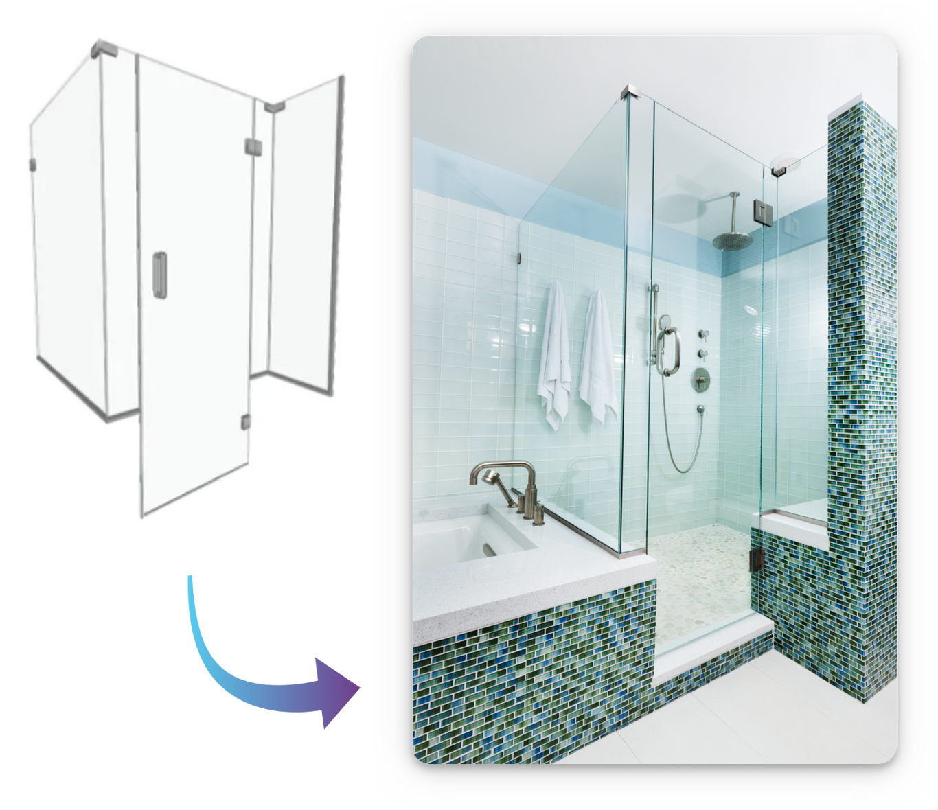 Shower Design Software | Smart Shower by Smart Glazier