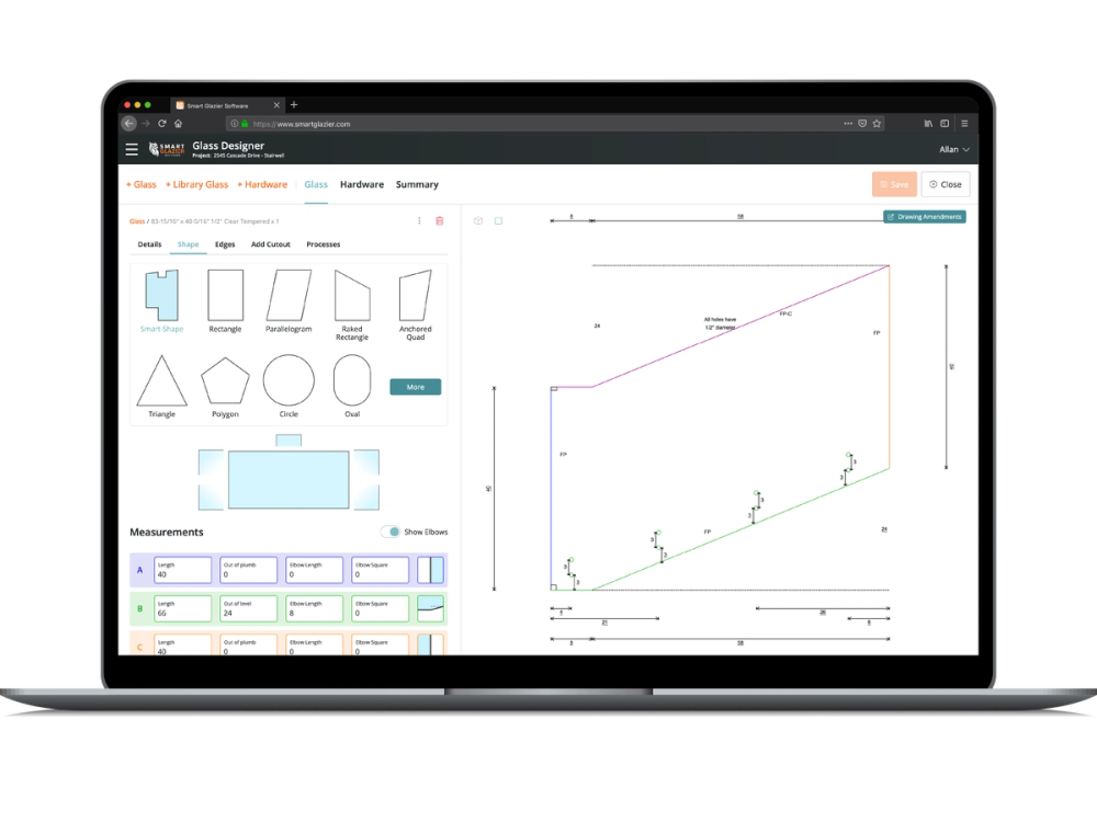 Glass Estimating Software | Smart Glazier Software