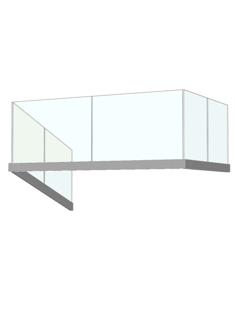 Glass Railing Design Module | Design, Quote 3D Railings