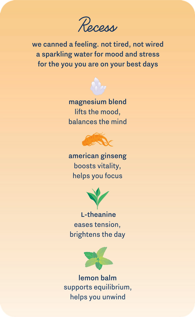 peach ginger mood | Recess