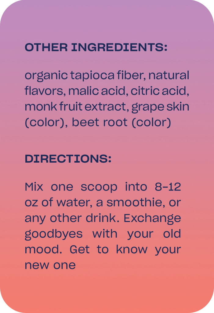 gradient berry tub | Recess