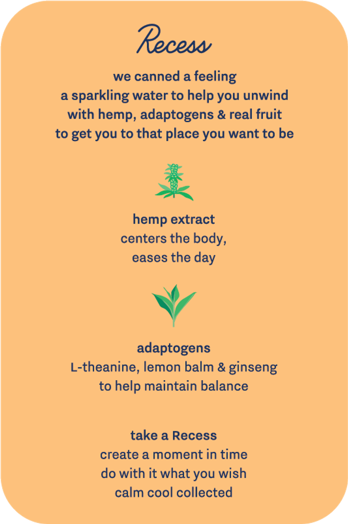 peach ginger | Recess