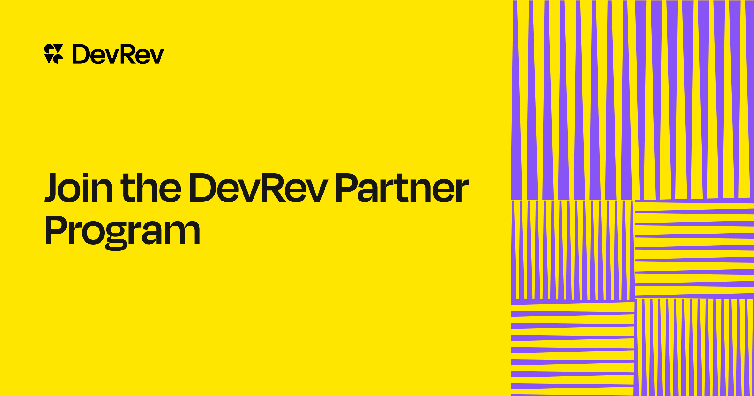 Join the DevRev Partner Program