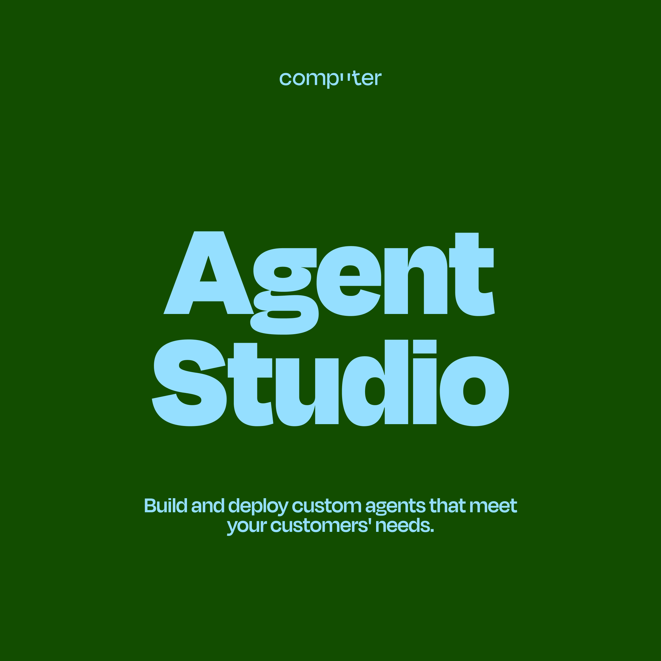 Meet Agent Studio: The Future of Custom AI Agents
