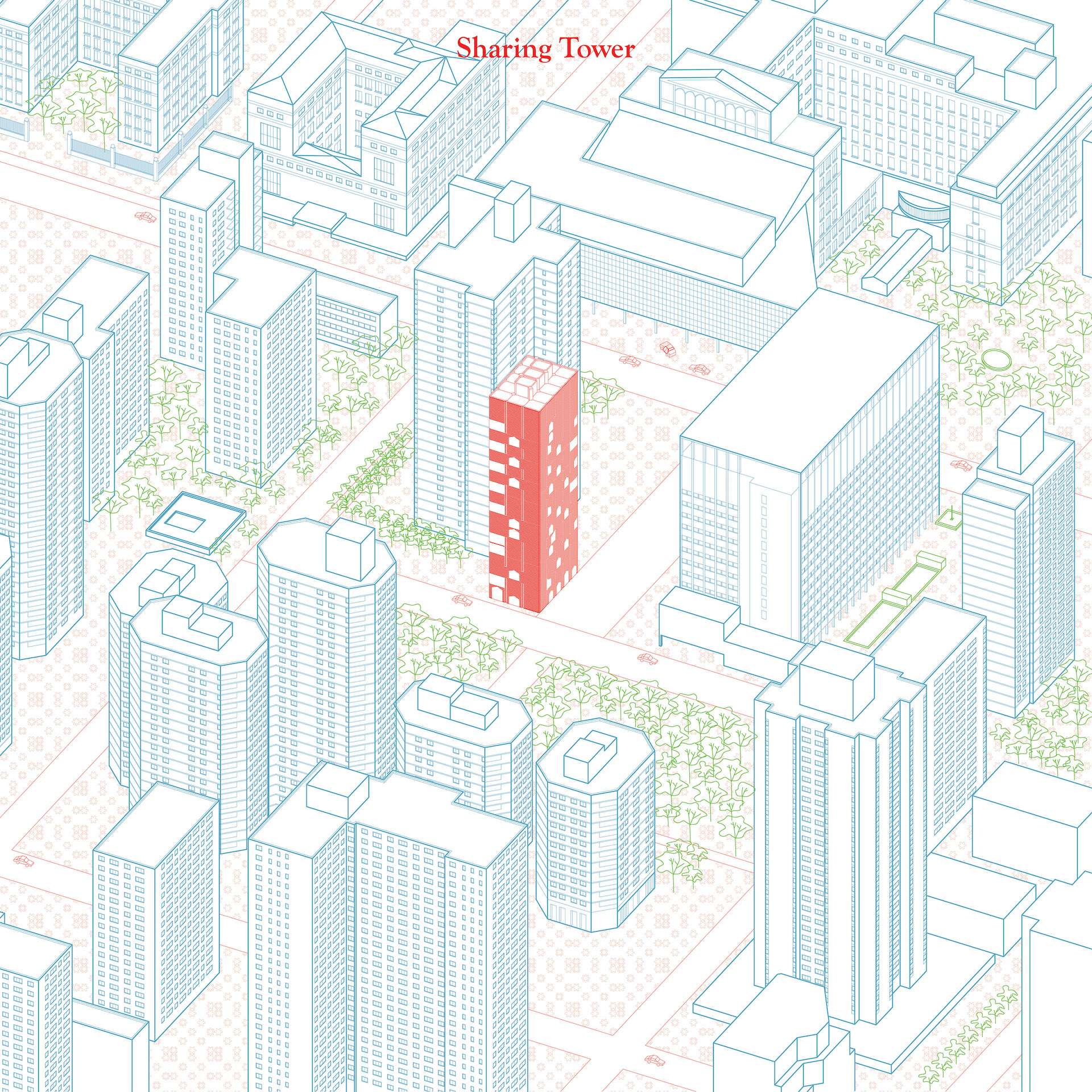 Sharing Tower. Minimum Living Meets Maximum Possibility – KoozArch